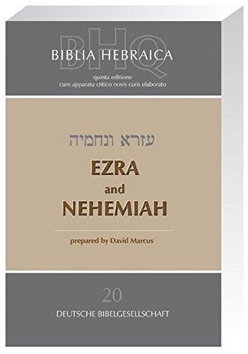 Biblica hebraica Quinta Ezar et Nehemie ISBN 9783438052803 REFSBFB 4718